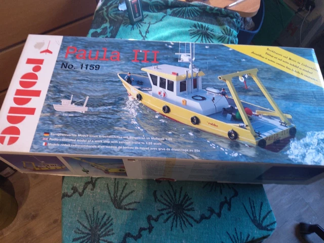 ROBBE RC-BOOT PAULA III mit vielen Extras EUR 220,00 - PicClick DE