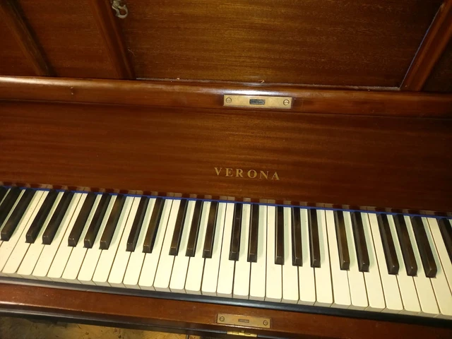 VERONA PIANOLA PLAYER piano £50.00 - PicClick UK
