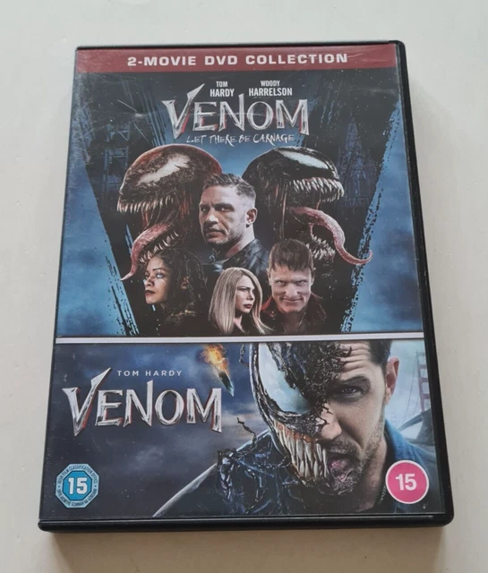VENOM & VENOM Let There Be Carnage DVD 2 Movie Collection Tom Hardy EUR ...