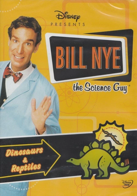 DISNEY PRESENTS; BILL Nye "The Science Guy", Dinosaurs & Reptiles, DVD ...