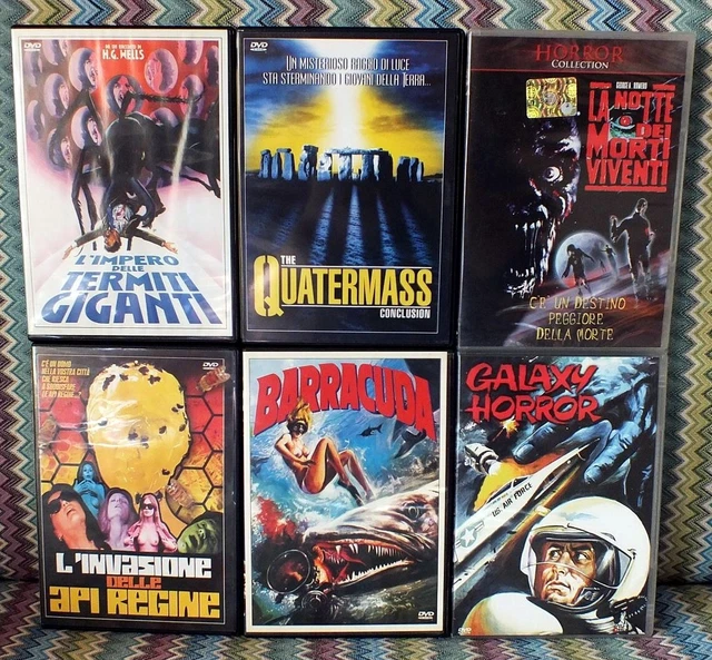 LOTTO 6 DVD. Galaxy Horror. L'invasione delle api giganti. La notte dei ...
