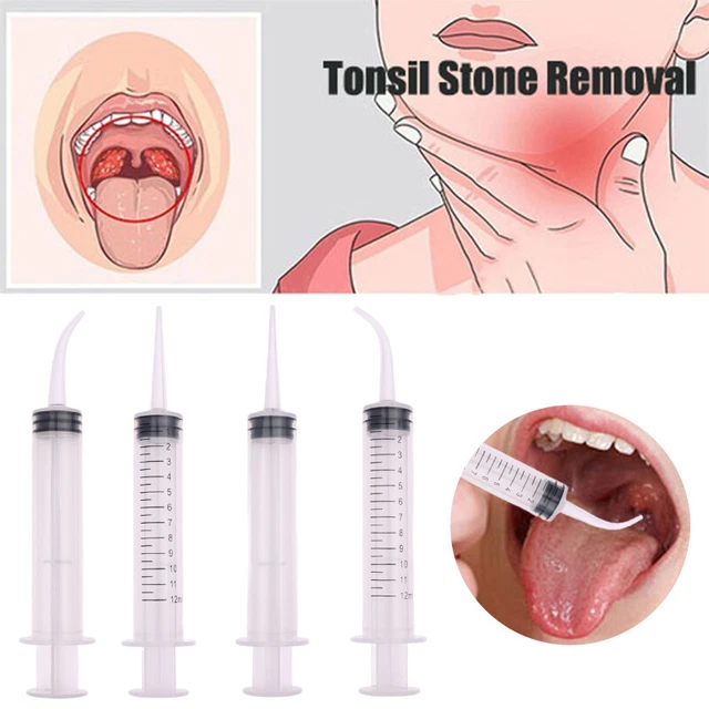 TONSIL SOCKET IRRIGATOR With Curved Tip Measurement Graduated ...