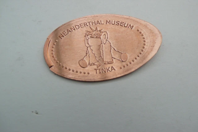 ELONGATED COIN MAMMUT Neanderthal Museum Mettmann Münze Medaille ...