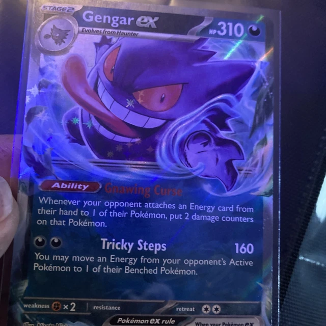 POKÉMON TCG GENGAR ex Scarlet & Violet-Temporal Forces 104/162 M/NM £3. ...