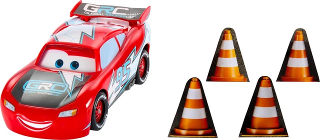 MATTEL DISNEY · Pixar Cars Flash McQueen Course et dérapages Coupe ...