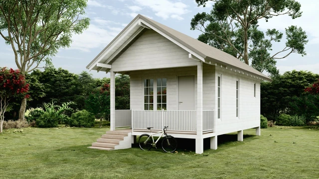 CUSTOM TINY HOUSE Plan 3D images DWG CAD File And PDF For Blueprint ...