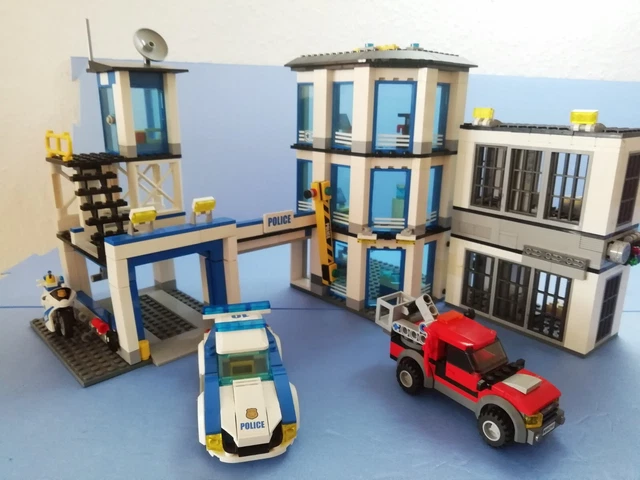 LEGO CITY POLIZEIWACHE Polizeistation 60141 Polizei Fahrzeug Auto ...