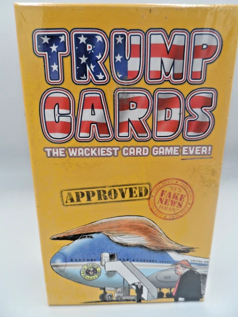 DONALD TRUMP TRUMP Cards The Wackiest Card Game Ever 2017 -New Sealed ...