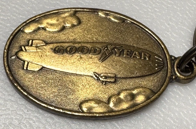 VINTAGE CLEVELAND OHIO Goodyear Tire Rubber Company Blimp Auto Car ...