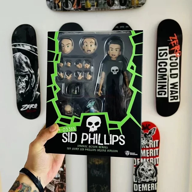 HEROCROSS DISNEY TOY Story Sid Phillips boy figure statue Pixar Boxed ...