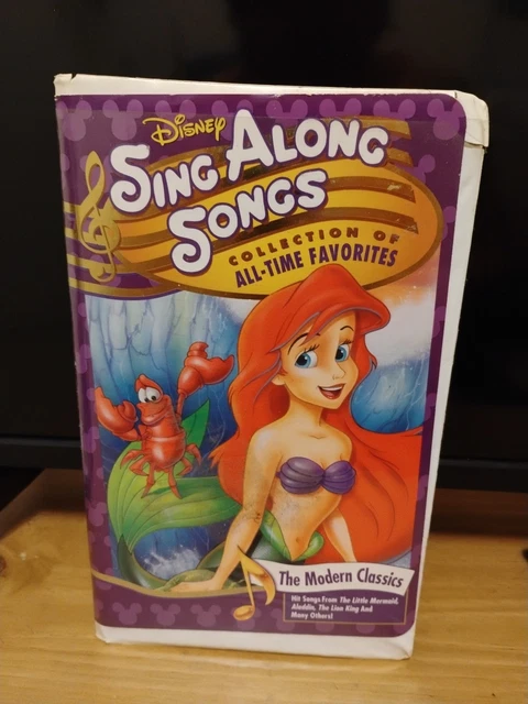 DISNEYS SING ALONG Songs - Sing Along Songs: The Modern Classics (VHS ...