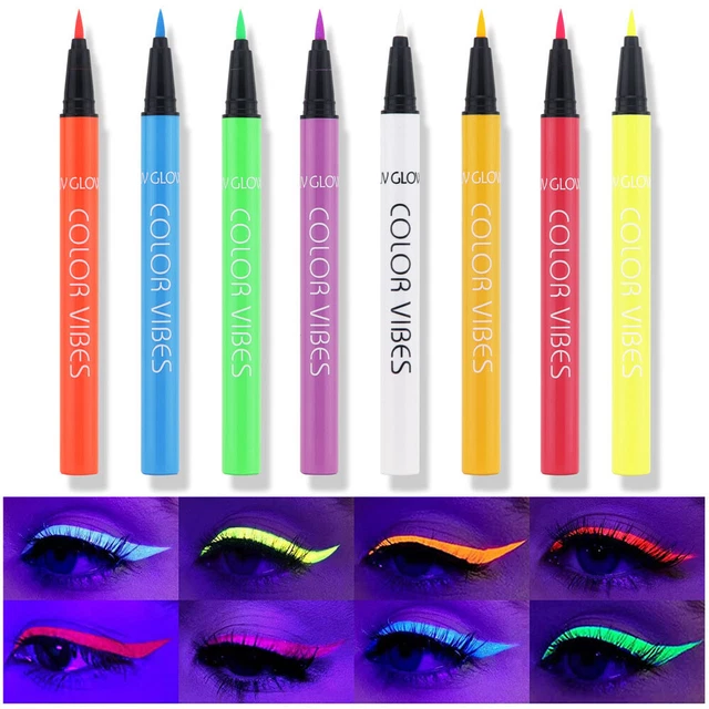 LEUCHTEN IM DUNKLEN Augenlelique Eye-Lound Uv Light Pastell Eyeliner F ...