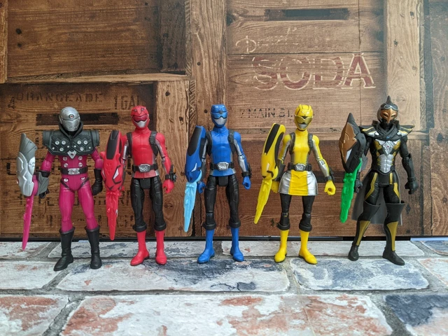 POWER RANGERS BEAST Morphers Action Figure Bundle with Keys Morph-X £29 ...