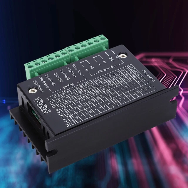 SINGLE TB6600 STEPPER Motor Driver Controller Micro-Step CNC Axiss 2/4 ...