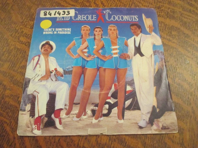 45 TOURS KID CREOLE AND THE COCONUTS there's something wrong in ...