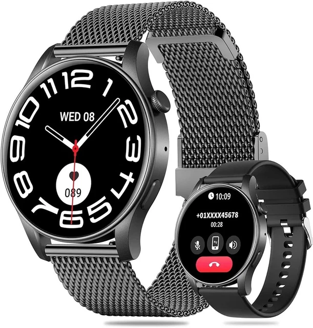 HENLSON SMARTWATCH UOMO Donna con Effettua o Risposta Chiamate, 1.43 ... HENLSON SMARTWATCH UOMO Donna con Effettua o Risposta Chiamate, 1.43 ...