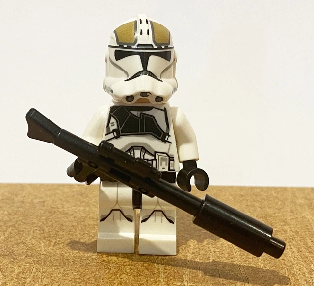 LEGO STAR WARS Minifigure SW0837 Clone Trooper Gunner (Phase 2) - Scowl £8.99 - PicClick UK