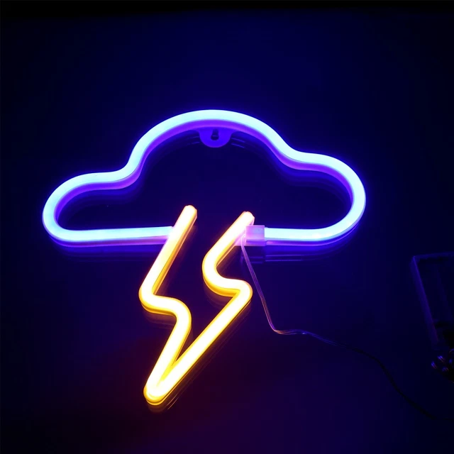 DOUBLE-COLOR NEON LAMP Indoor Light Creating Modeling Atmosphere £18.99 ...