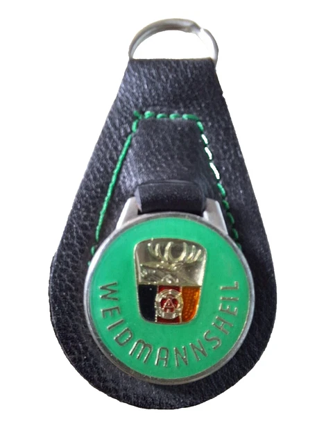 DDR FORSTWIRTSCHAFT SCHLÜSSELANHÄNGER Weidmannsheil Jagd Leder EUR 9,50 ...
