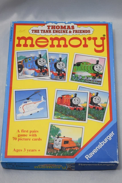 THOMAS THE TANK Engine Snap Memory Game Vintage Ravensburger MISS 1 ... THOMAS THE TANK Engine Snap Memory Game Vintage Ravensburger MISS 1 ...