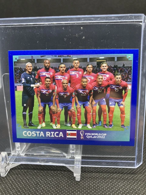 PANINI QATAR 2022 World Cup Stickers Costa Rica Team Blue Parallel CRC ...