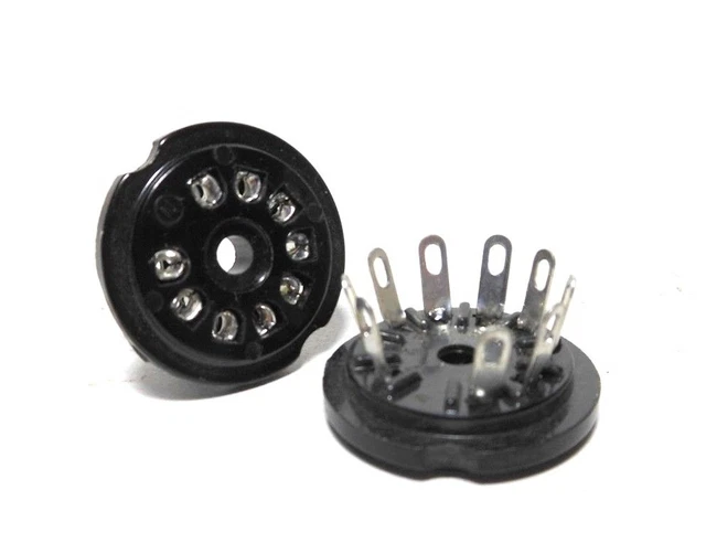 9 PIN MINIATURE TUBE SOCKET INSERT NOS Fits 12AX7 -USA $2.95 - PicClick CA