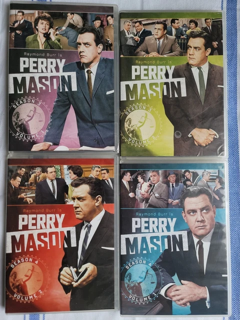 PERRY MASON: SEASONS 1, 2, 3, 4 + Movie Collection Vol. 1 - DVD ...