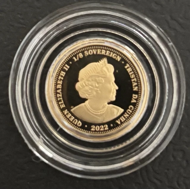 THE 2024 KING Charles III And The Dragon Proof One Eighth Sovereign £86 ...