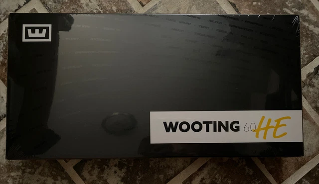 WOOTING 60HE ANALOG Mechanical Keyboard Black RGB 60 HE *Sealed and In ...