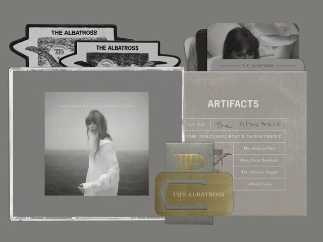 CD DE COLECCIONISTA del Departamento de Poetas Torturados + "El Albatros" Taylor Swift PREORDEN ...