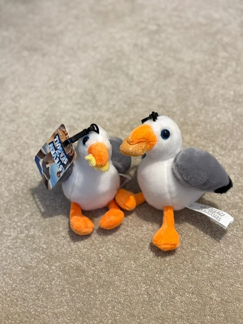 STEVEN THE SEAGULL Keyring Plush Toy £8.15 - PicClick UK