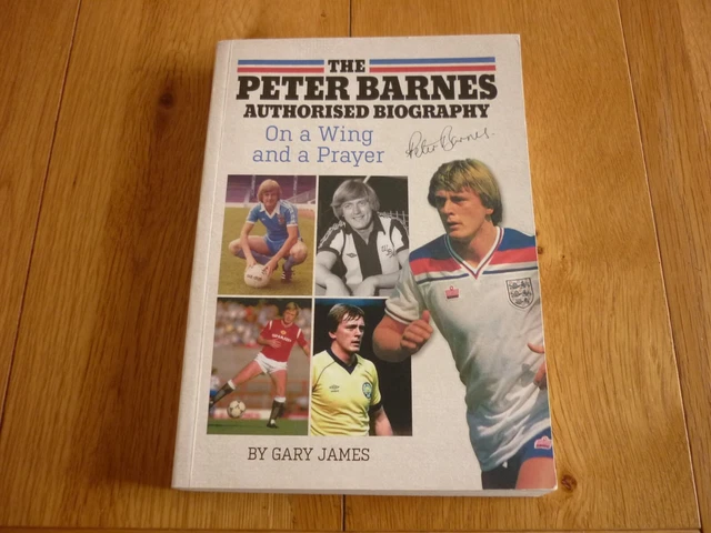 SIGNED -THE PETER Barnes Authorised Biography "On A Wing And A Prayer ...