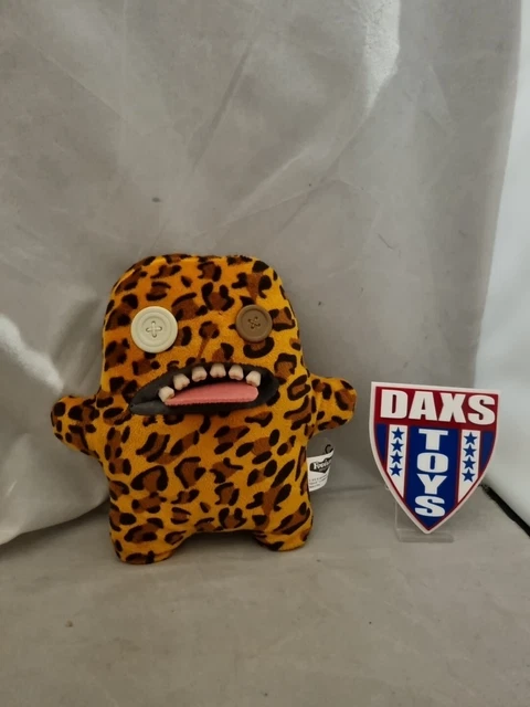 FUGGLER OOGAH BOOGAH Leopard Print Funny Ugly Monster 9" Plush Soft Toy ...