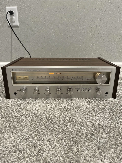 VINTAGE PIONEER SX-450 Stereo AM/FM Receiver Amplifier - Working £232.81 - PicClick UK