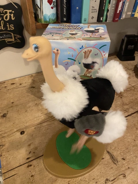 ANIMATED DANCING OSTRICH by Chain Fong Musical Animatronic Plush ...