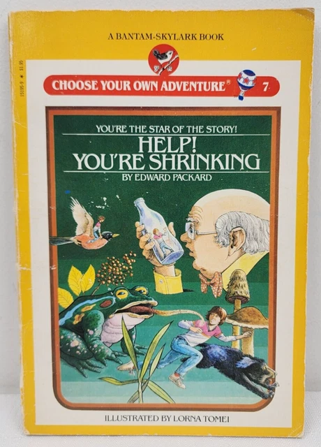 CHOOSE YOUR OWN Adventure: Help! You're Shrinking #7 CYOA Vintage Book ...