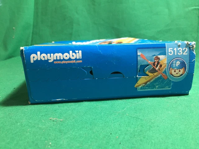 PLAYMOBIL KAYAK JAUNE 5132 en boite scellée avec personnage EUR 5,00 ...