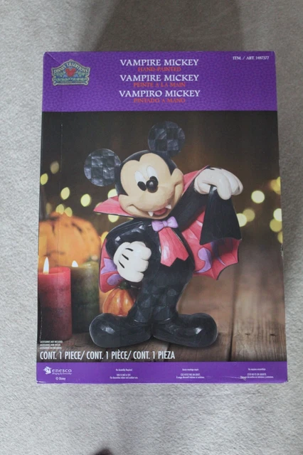 DISNEY TRADITIONS COLLECTION Large Vampire Mickey Mouse Figurine Brand ...