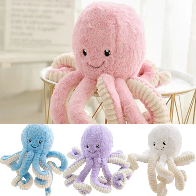PLUSH CUTE OCTOPUS Toy Stuffed Marine Animal for Home Decor Kids Toys ...