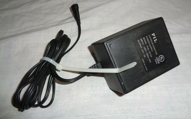 PIL PUA-5015A OUTDOOR AC Adapter Netzteil Ausgang 12V-2A Eingang 120V ...