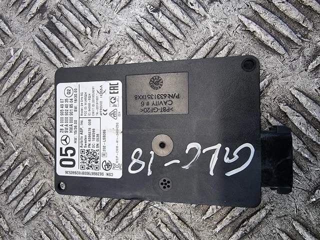 MERCEDES GLC 4MATIC Radar Sensor A0009054907 Radar Sensor W253 2.1 Dsl ...