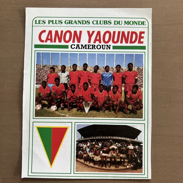 CARD ONZE CANON YAOUNDÉ CAMEROON CAMEROUN 🇨🇲 1980’s VINTAGE EUR 9,90 ...