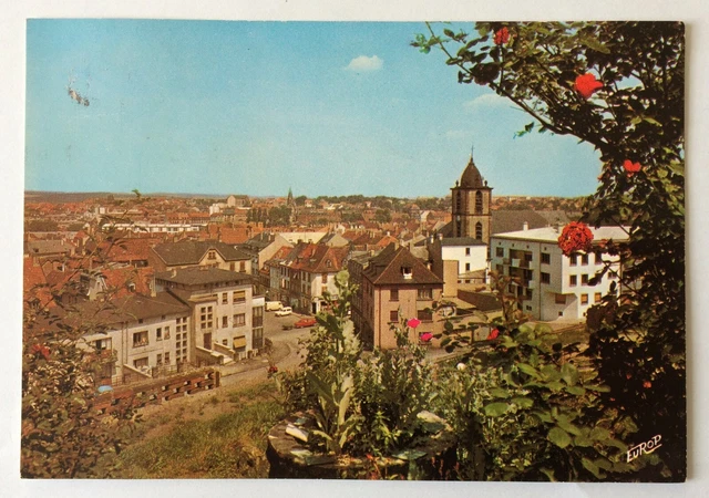 CARTE POSTALE DE Sarreguemines Vue Générale et aérienne EUR 2,10 - PicClick FR