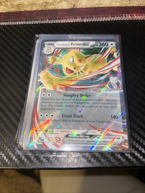 TEAM ROCKET’S PERSIAN EX 150/182 Destined Rivals English NM/M £3.57 - PicClick UK