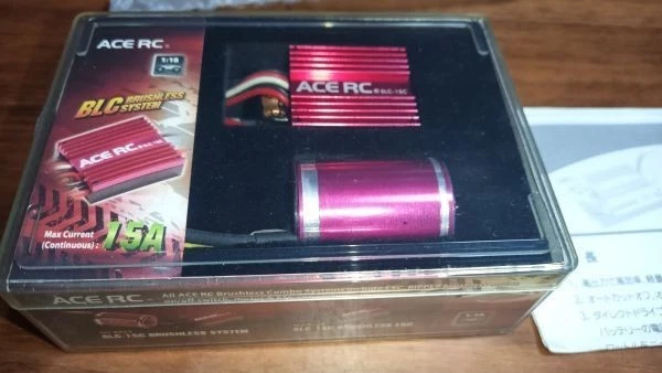 RC CAR PARTS Thunder Tiger ACE RC BLC Brushless Motor ESC £121.66 ...