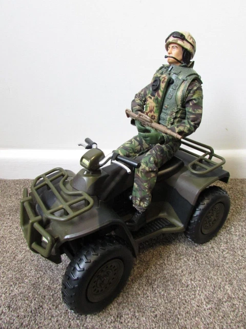 HM ARMED FORCES All Terrain Quad Bike & figure £14.99 - PicClick UK