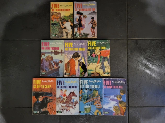 JOB LOT ENID Blyton Books 9 x Famous Five Titles EUR 9,25 - PicClick DE