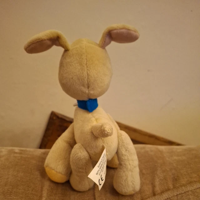 NODDY & FRIENDS Bumpy Dog Plush Vintage . Golden Bear. Moveable legs ...