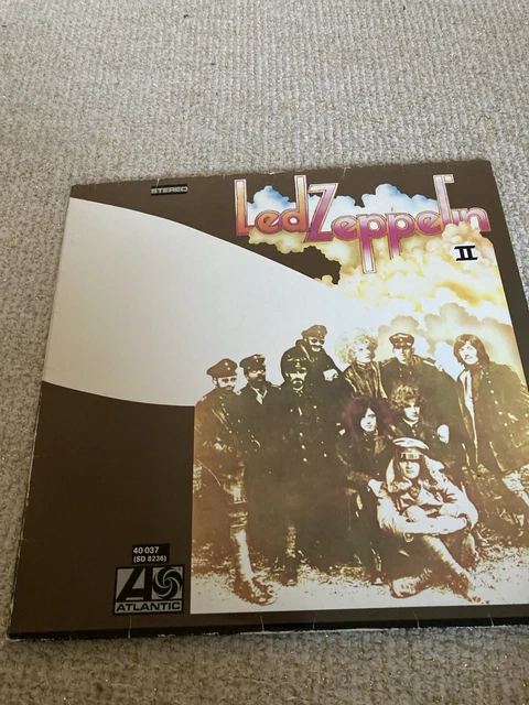 LED ZEPPELIN ~ LED ZEPPELIN II Lp. First Euro Press On Atlantic. All Decent £25.68 - PicClick UK
