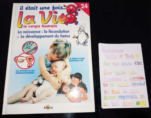 LIVRE [TOME 24] Édition Altaya/ Il Était Une Fois. La Vie, Le Corps Humain. EUR 2,90 - PicClick FR